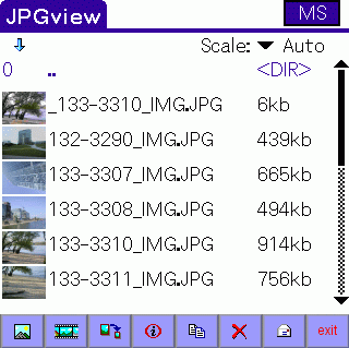 JPGview for PalmOS(R)